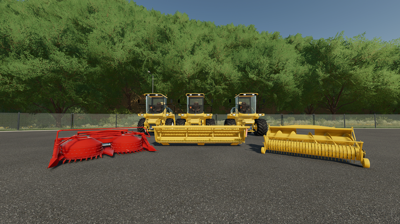 New Holland FX Series Forage Harvester FS22 by Borrowed Parts Modding