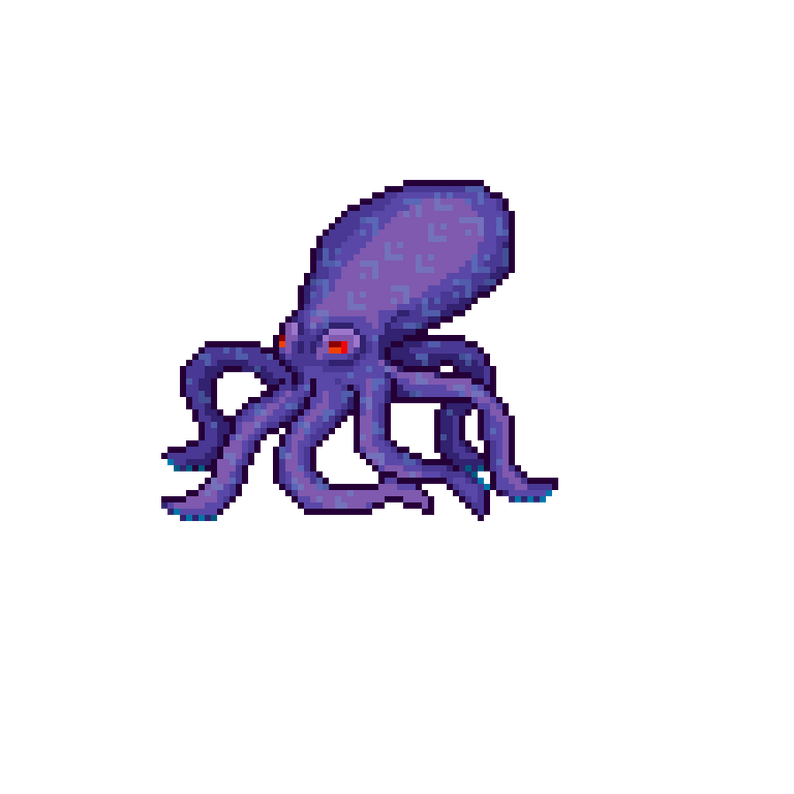 Octopus Sprite by TheSpriteShop