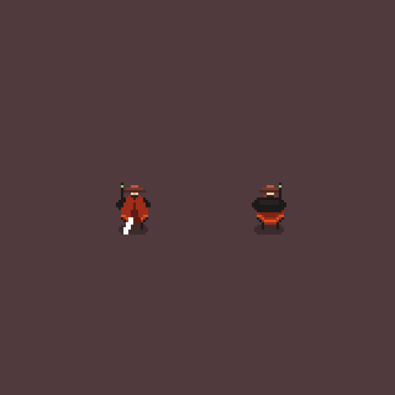 Pixel Art Tutorial - Top Down Attacks by Penusbmic