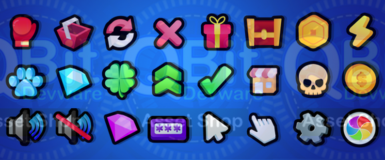 24 Vector Pack [Game icons!] by GameParagon