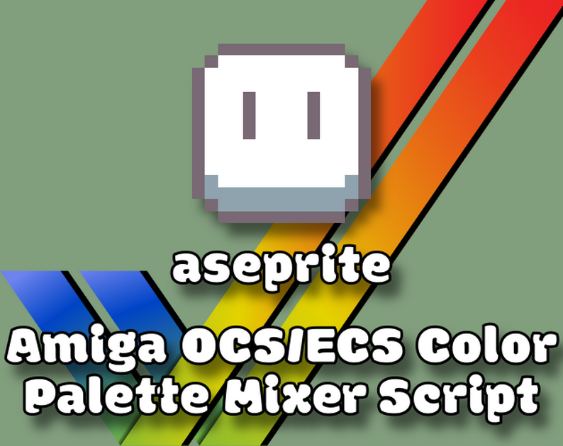 Aseprite Script: Amiga OCS/ECS Color Palette Mixer by Prismatic Realms ...