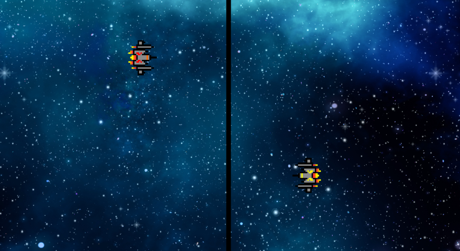 Space Shootout 2 Player by Thatgamer543