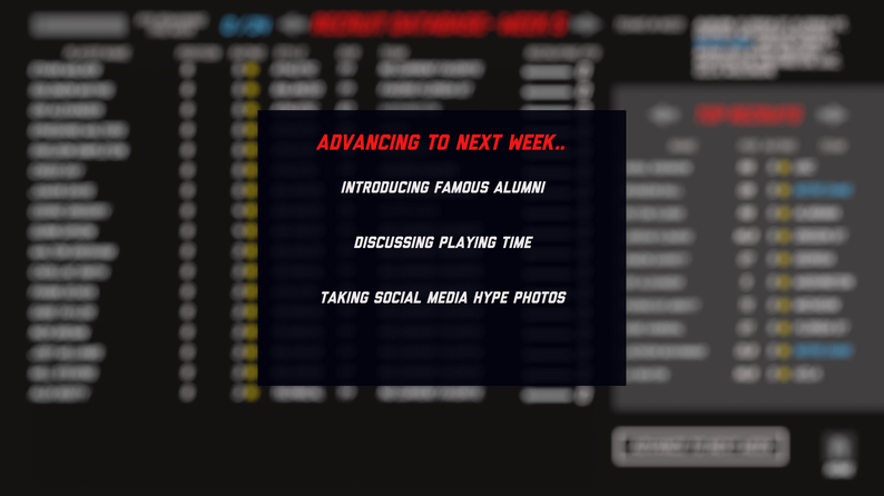 Sunday Rivals Dynasty Mode by Briggsy Games