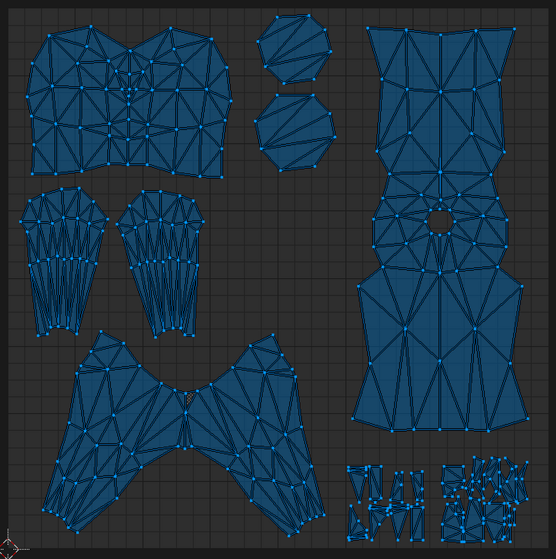 PSX Base Character (396 tris) by RedFoxster