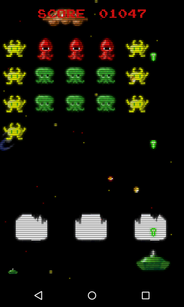 Retro Space Invaders by Classic Mania Games