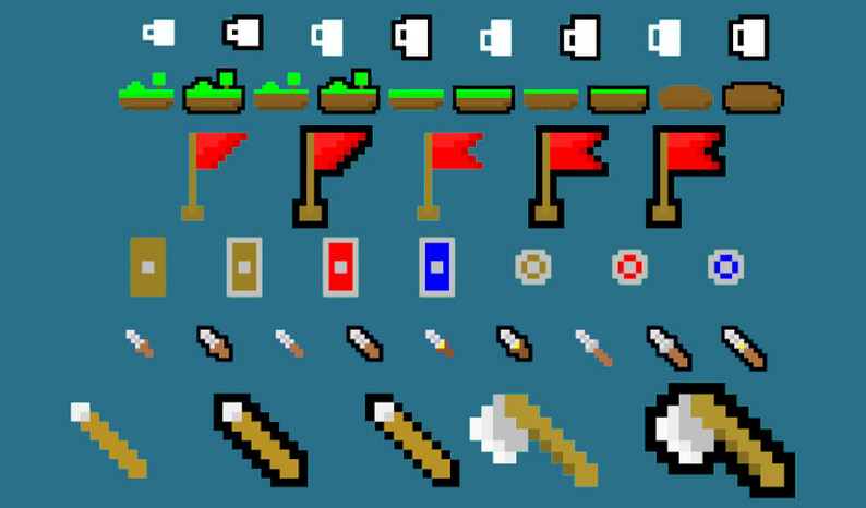 Pixel Icons by FOMDOM