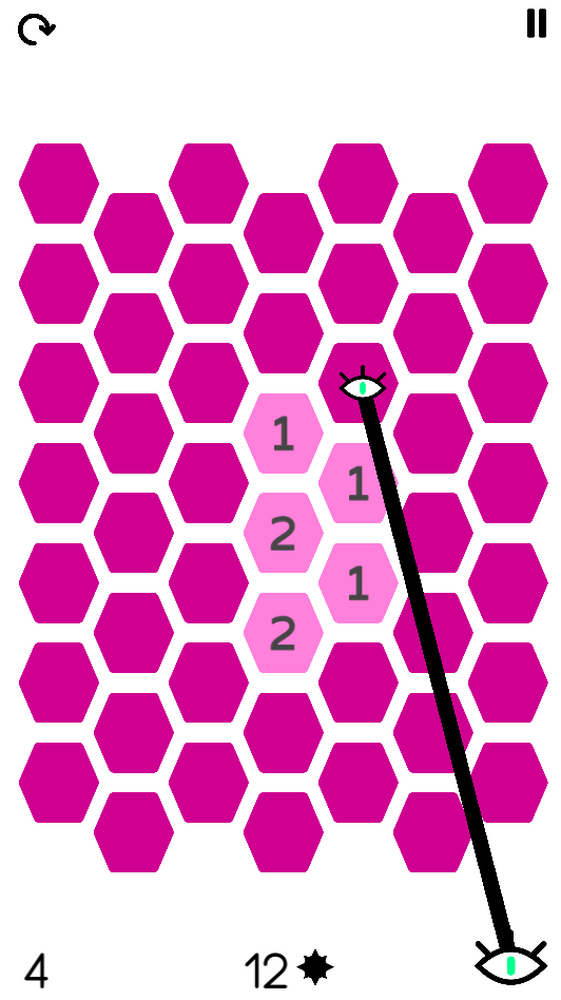 HEXASWEEPER - Hexagonal Minesweeper by illarn
