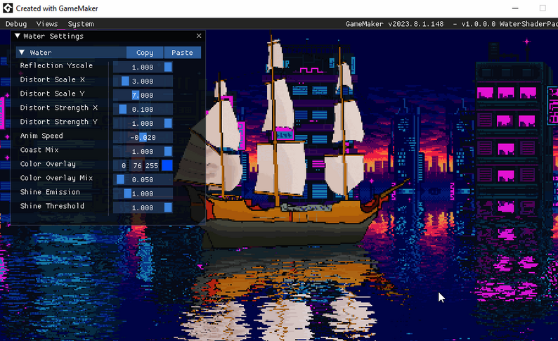 2D Water Reflections [Top Down + Platformer] by Foxy Of Jungle
