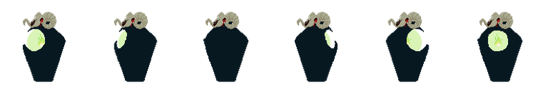 Pixel Final Boss Enemy (4 forms) by liz cheong