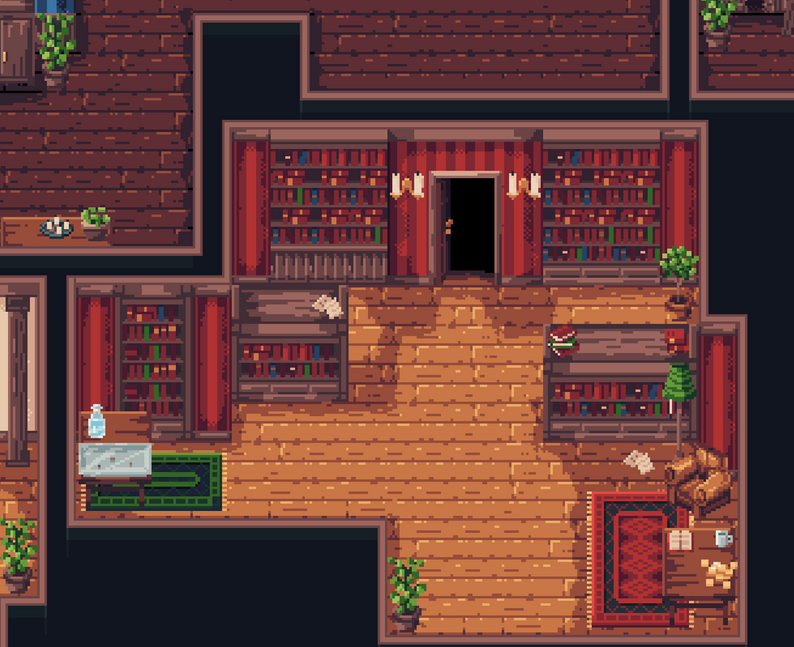 Indoor Mansion Tile set - 500+ tiles - 16x16 by JossaFossa