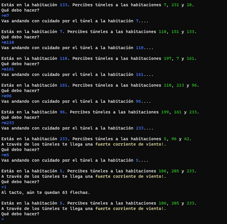 HUNT THE WUMPUS by SingletonJohn