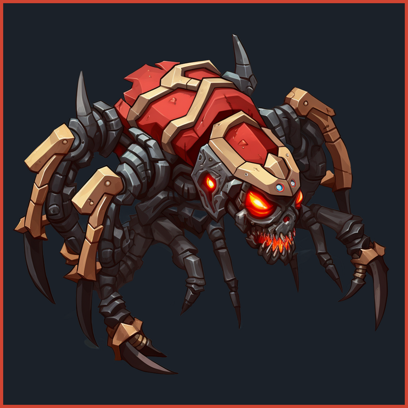 Pixel Art Isometric Boss Sprite Pack by GNDLF The Maker