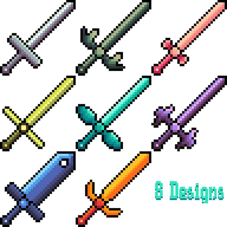 2D Adventure Swords by Mr.Pixelz
