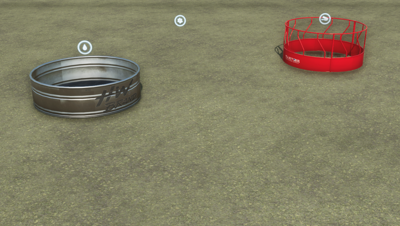 FS22 Open Cattle Pastures by LJR Modding