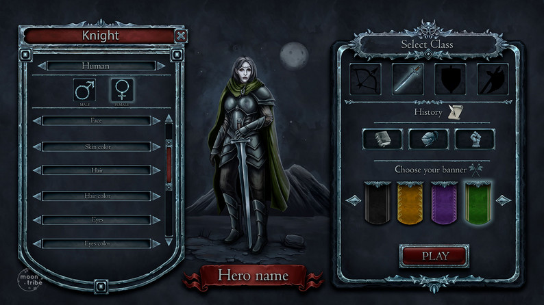 Fantasy RPG UI Pack by Moon Tribe