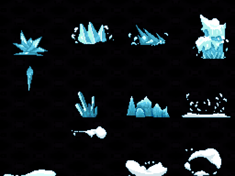 Particle FX - Ice/Snow by RagnaPixel