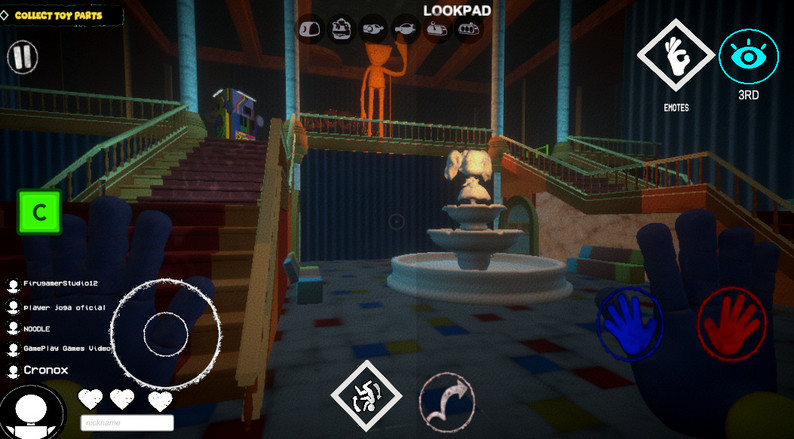 Theater Project Playtime Source Code Unity by Firugamer studio