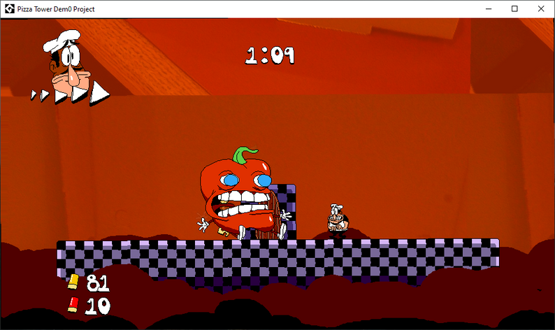 Pizza Tower Dem0 Project by Topaz3minus1