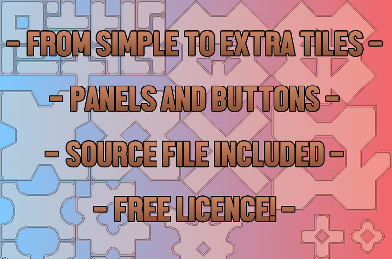 UI Tileset Templates by croomfolk