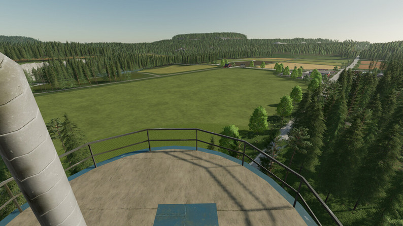 FS22 Green Mountain 4x Map by DaVaR