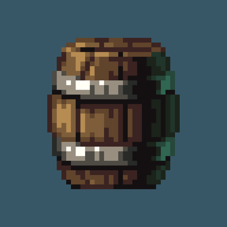 Pixel Side-Scroller Containers Props by Thomas Feichtmeir "Cyangmou"