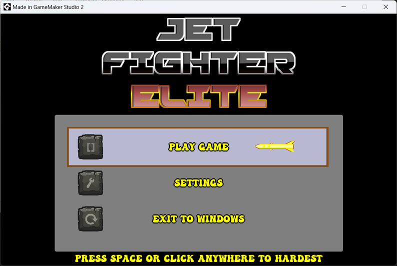 One Button Controlled - Jet Fighter Elite - Accessible Game by ...