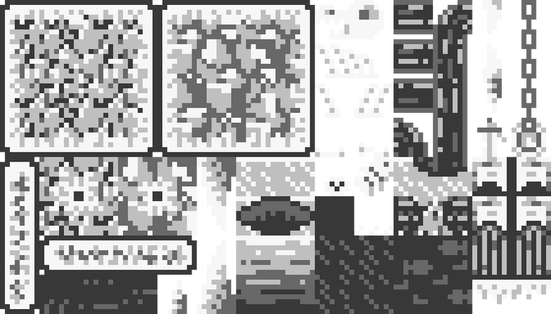 8x8 Pixel art Gameboy Tilesets by be a fish studios
