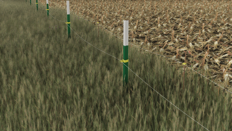 FS22 Hot Fences by LJR Modding