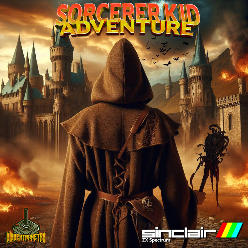 Sorcerer Kid Adventure by vidaextraretro
