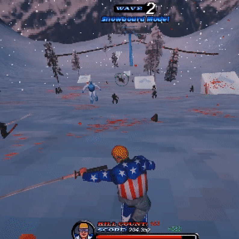 Red Snow by charliedolphin, mo1ok, basematerial