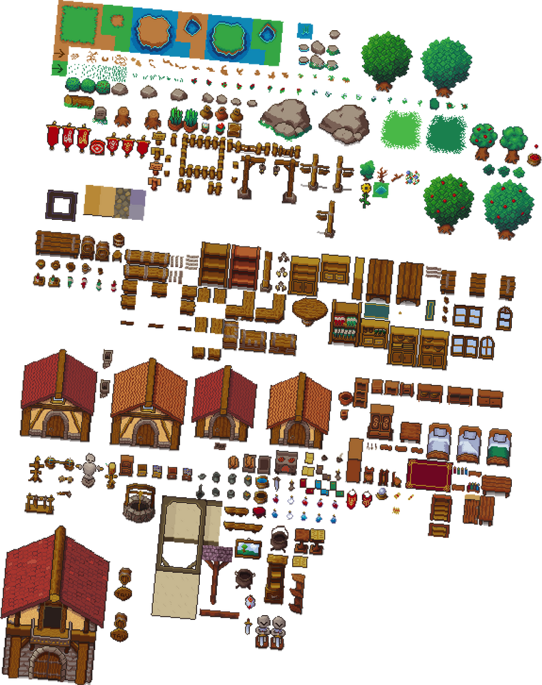 Pixel Flow: Fantasy [16x16] [RPG] by Dhassa