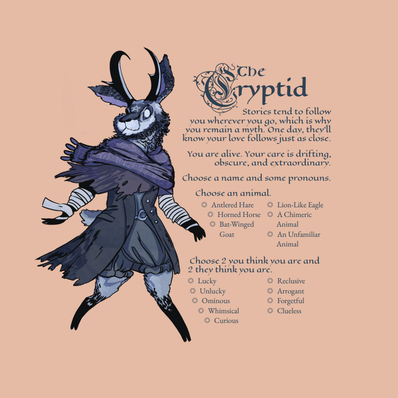 The Cryptid, A Wanderhome Playbook by HyperAware