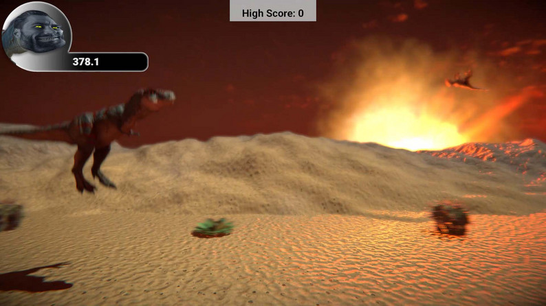 Chrome Dino 3D by GameCook