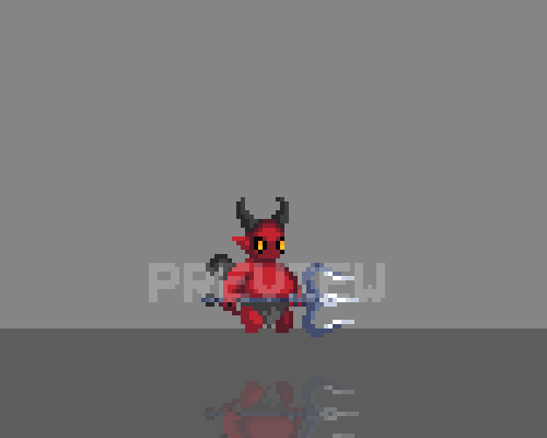 Imp 2D Pixel Art by Mattz Art