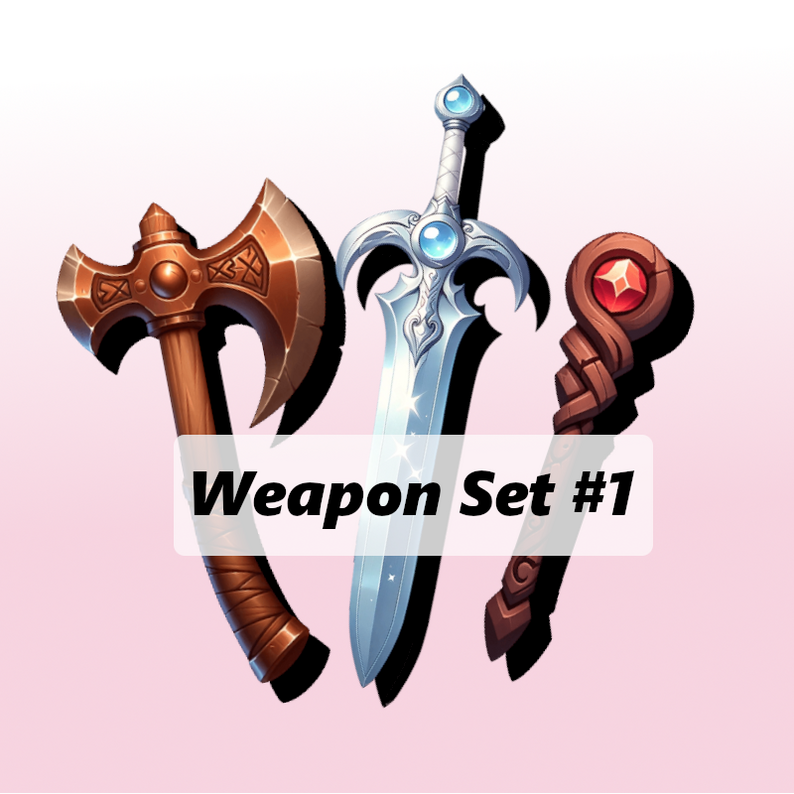 Weapon Set #1 free version by TrulyMalicious