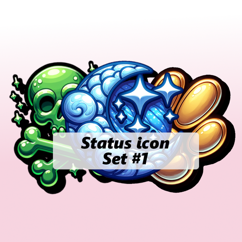 Status icon Set #1 free version by TrulyMalicious