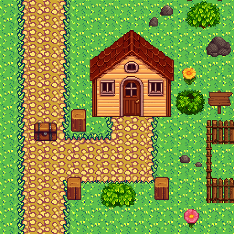 Tiny World Pack Top-down Assets - Pixelart / Pixel Art Essential Pack ...