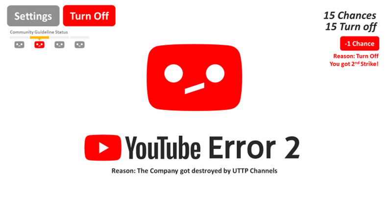 YouTube Error 2 - The Errors & OS Games by Coded Studios