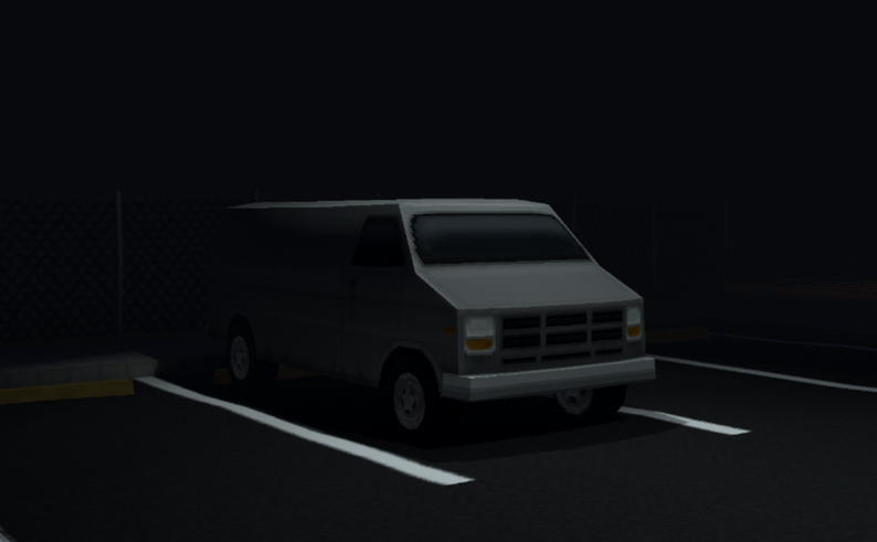 Kidnapper Van - PSX Style Car by MoiDev