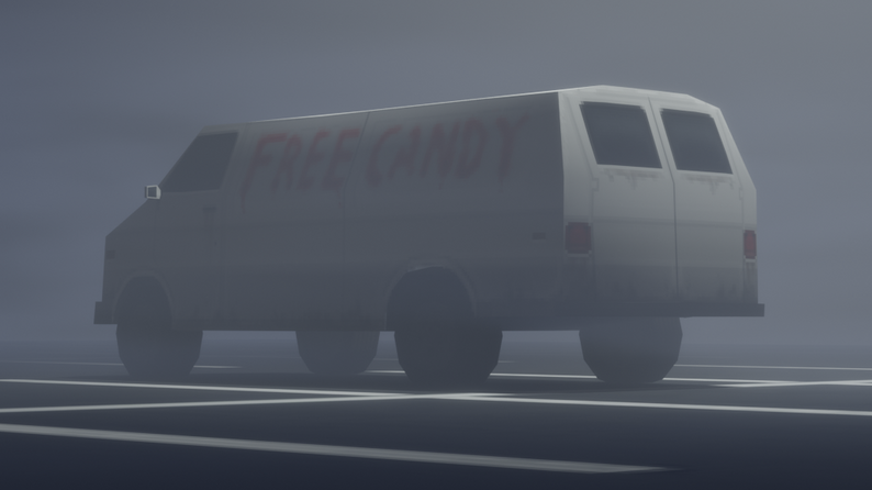 Kidnapper Van - PSX Style Car by MoiDev