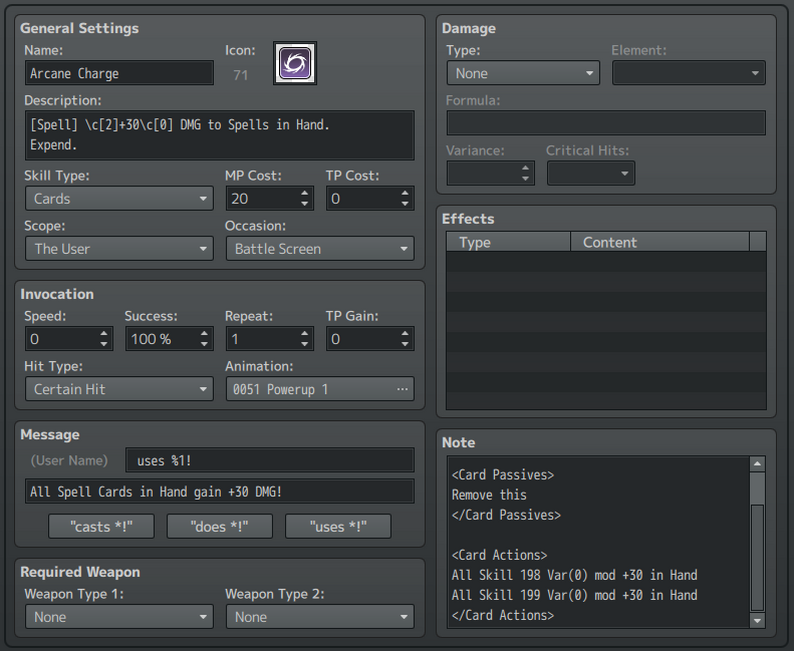 Independent Card Variables - CGC Expansion - MV/MZ by MythAtelier