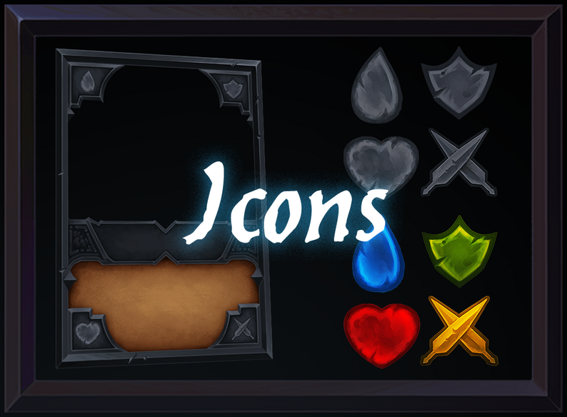 Fantasy Game Cards Pack by Frostwindz