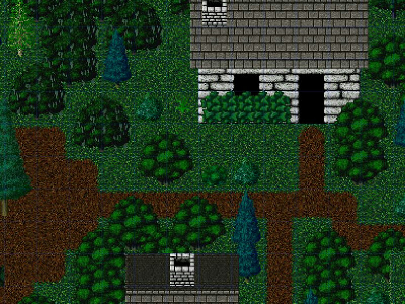 Forest of Ruins Tileset [32x32] by Kaz（Kaz Togo/とうごうかず）