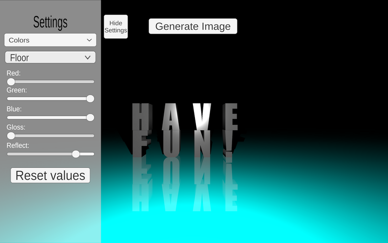 3D Bold Text Meme Generator by Plibbis