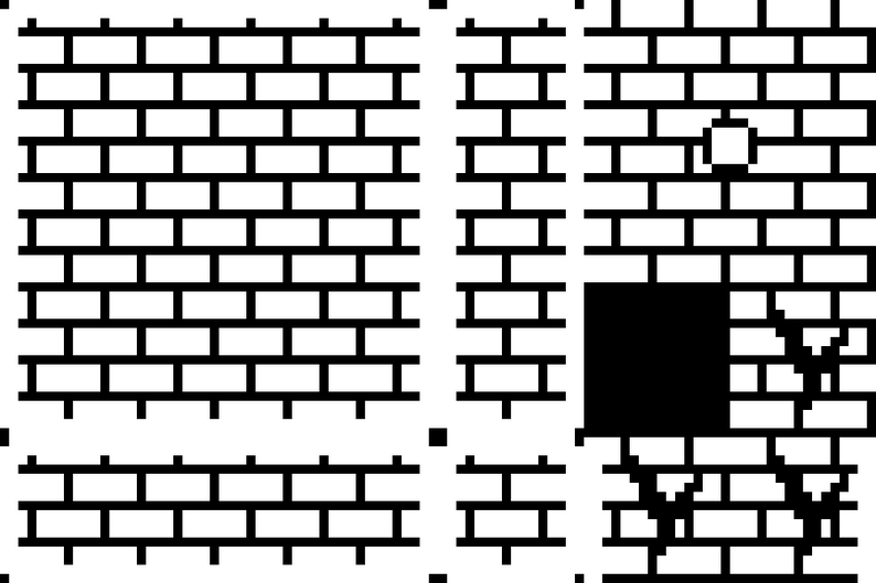 1-Bit Tilesets, Character, and Color-Replace Shader by LukeArchbell