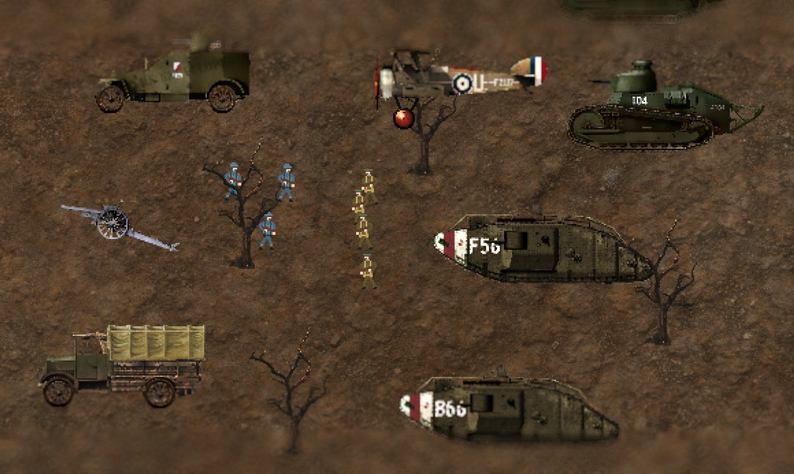 WW1 Soldiers Sprites by vmgangsta7