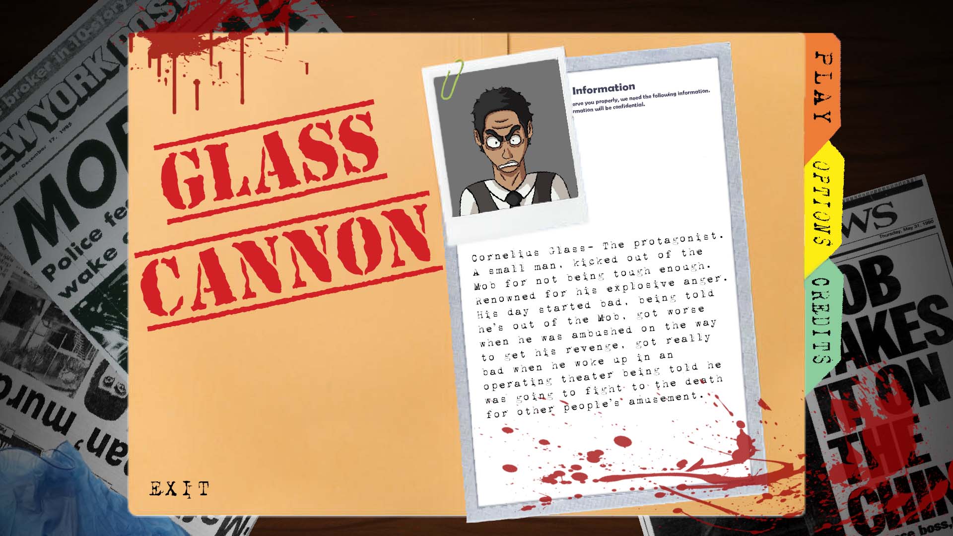 Glass Cannon by sauGameDev