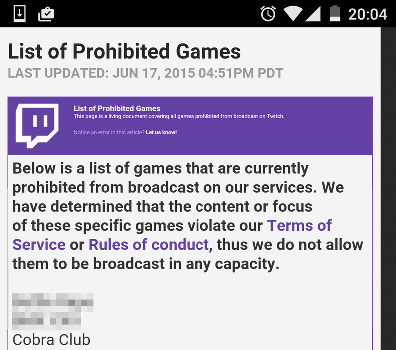 Cobra Club HD by Robert Yang