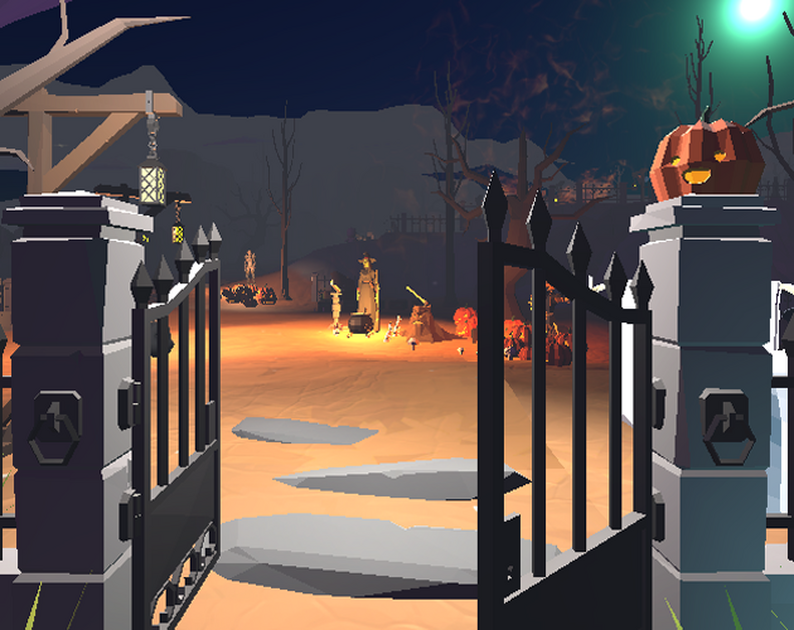 Cemetery Gates II by Bardon