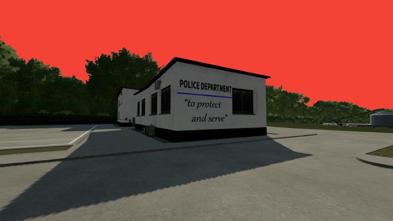 FS22 Police Station by Hashy